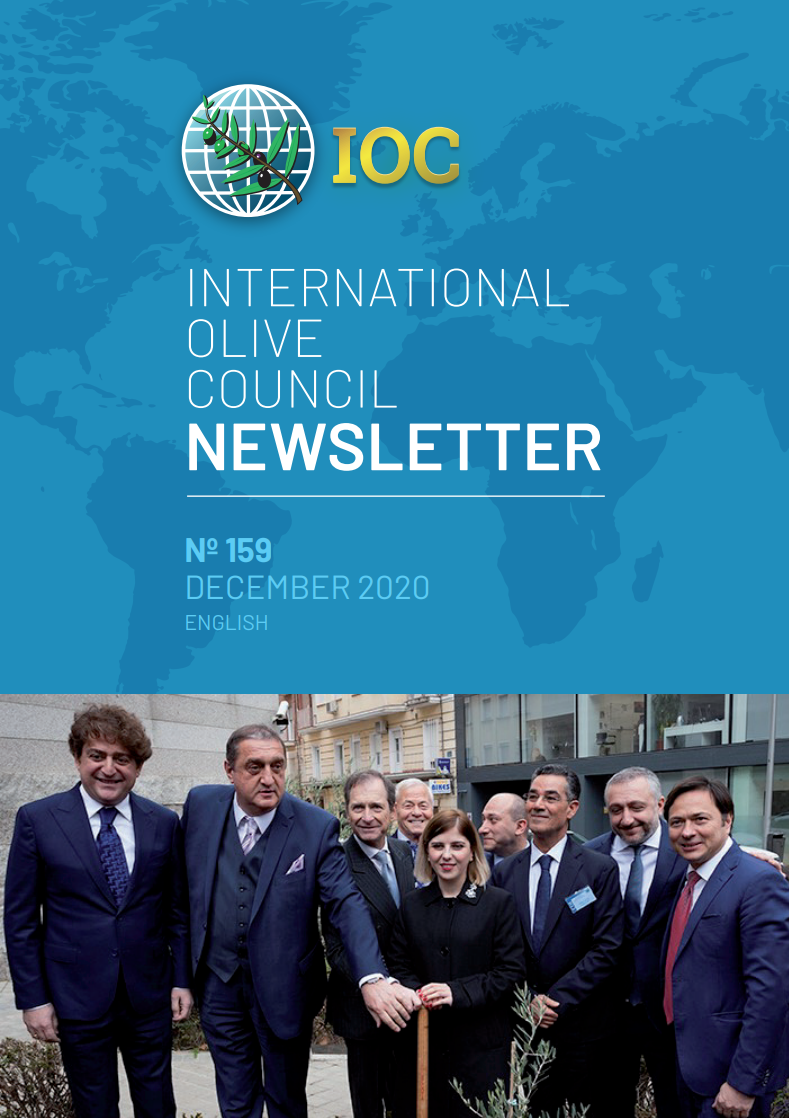 IOC Newsletter 159 latest 2020 issue - International Olive Council