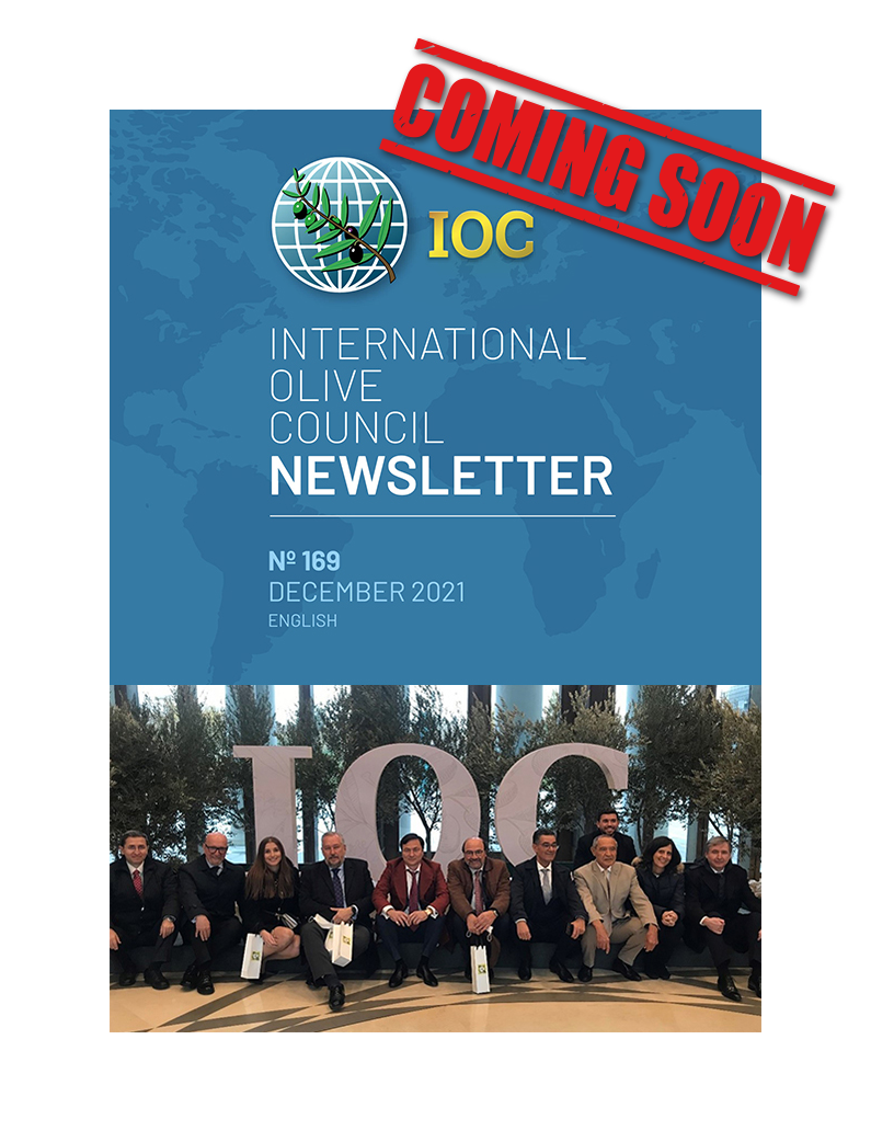 IOC NEWSLETTER 169 IS COMING SOON - International Olive Council