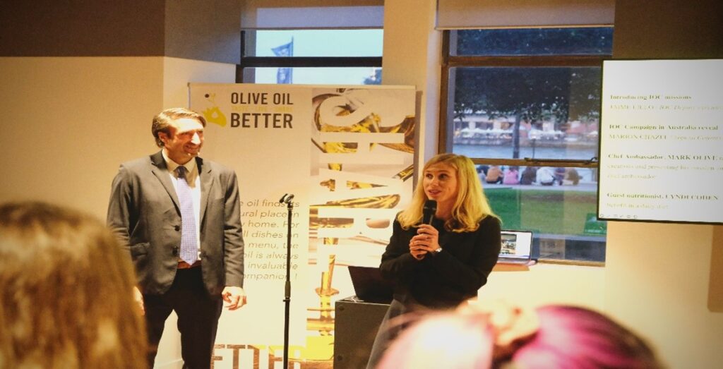 OLIVE OIL TASTE-LIVE-SHARE BETTER: IOC PROMOTION CAMPAIGN LAUNCH EVENT ...