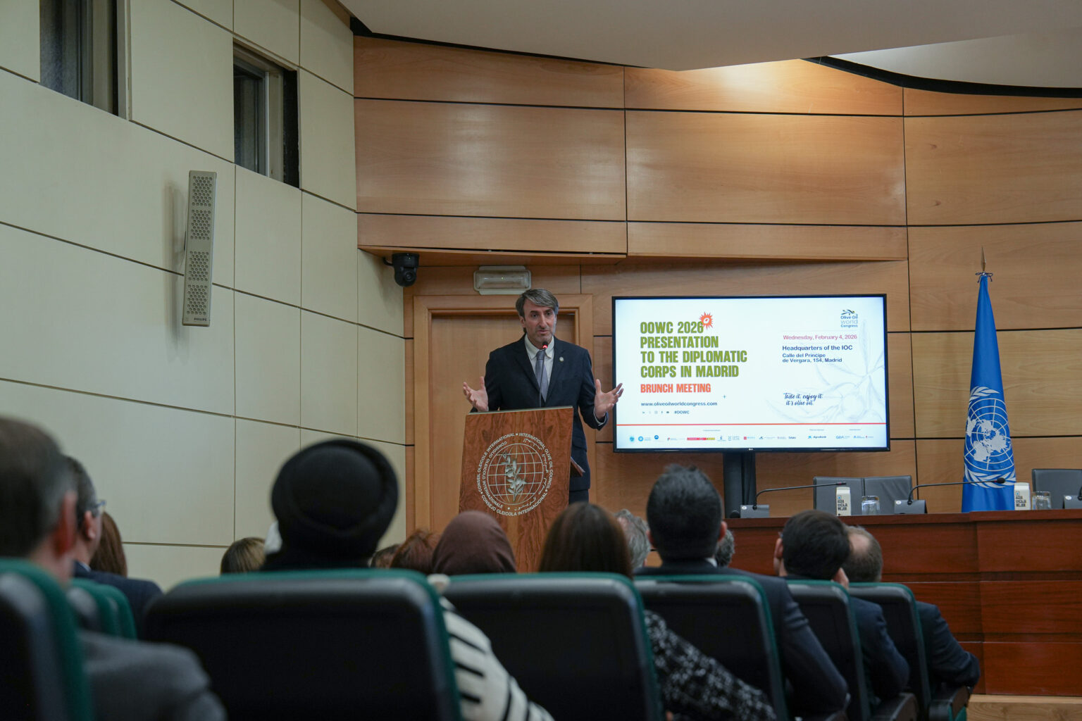 IOC hosts 2nd Olive Oil World Congress presentation - International ...